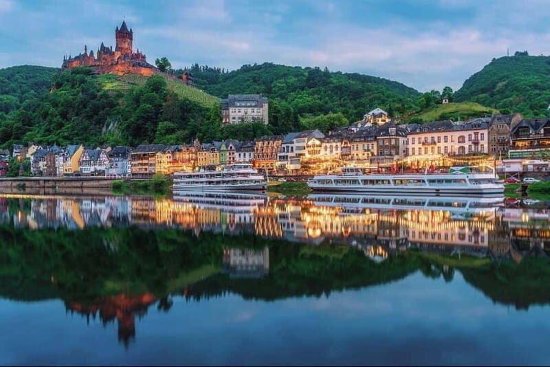 Cochem: Panorama-Schiff-Tour 1 Stunde bis Ernst und zurück - The itinerary: what to expect