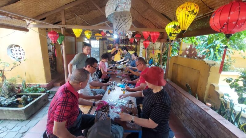 COCONUT JUNGLE - BASKET BOAT - LANTERN MAKING FROM DANANG - Who will love this experience?