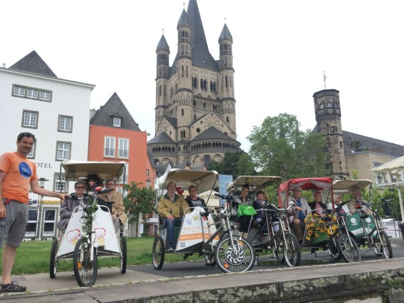 Cologne: Private Rickshaw Tour - An Immersive Way to See Cologne