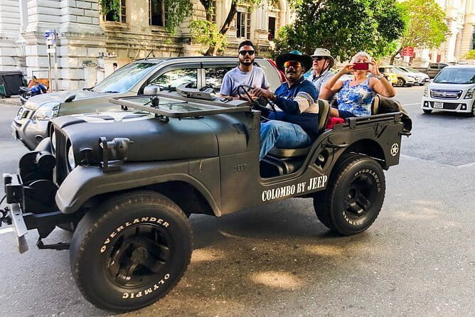Colombo City Tour by War Jeep from Colombo Seaport - Key Points