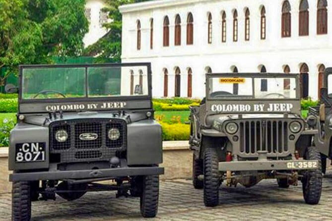 Colombo City Tour by War Jeep from Colombo Seaport - Considerations for Travelers