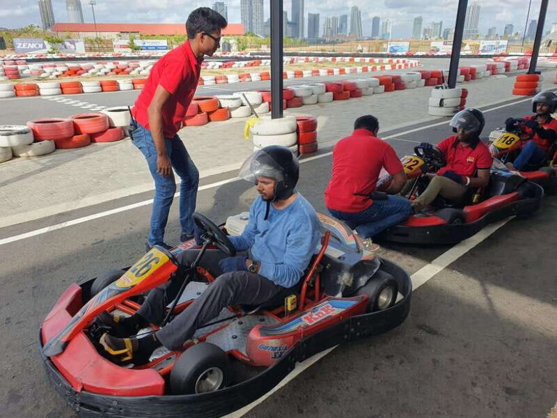Colombo: Go-Karting and Lotus Tower Dinner with Hotel Pickup - Key Points