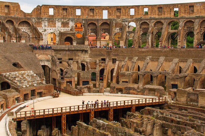 Colosseum and Palatine Hill: Unveil Rome's Ancient Spectacles - Exploring the Underground Chambers