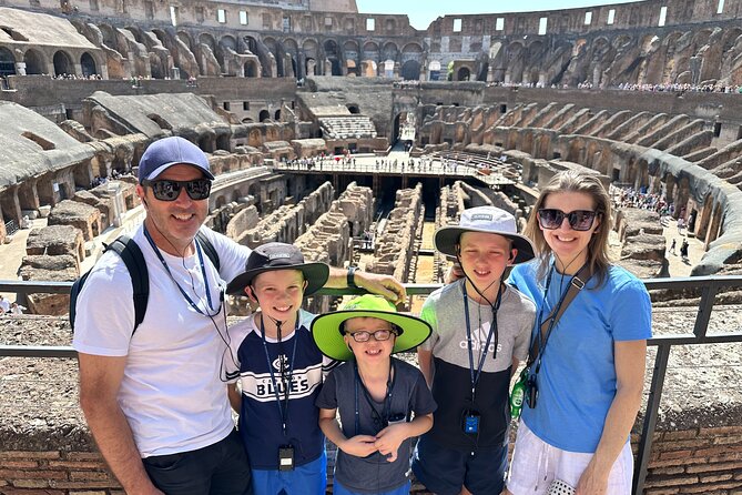 Colosseum and Roman Forum Tour for Kids and Families - Authentic Feedback from Families
