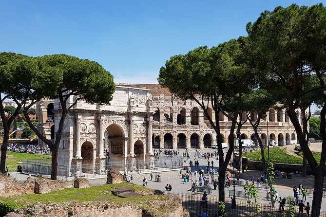 Colosseum Arena Floor and Ancient Rome Semi Private Guided Tour - Admiring the Palatine Hill