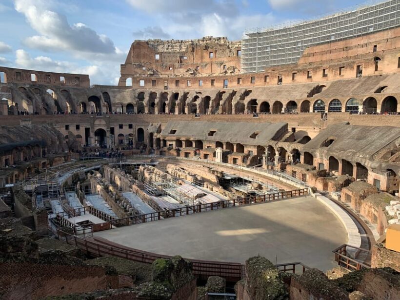 Colosseum Arena Floor Guided Tour - What the Tour Feels Like