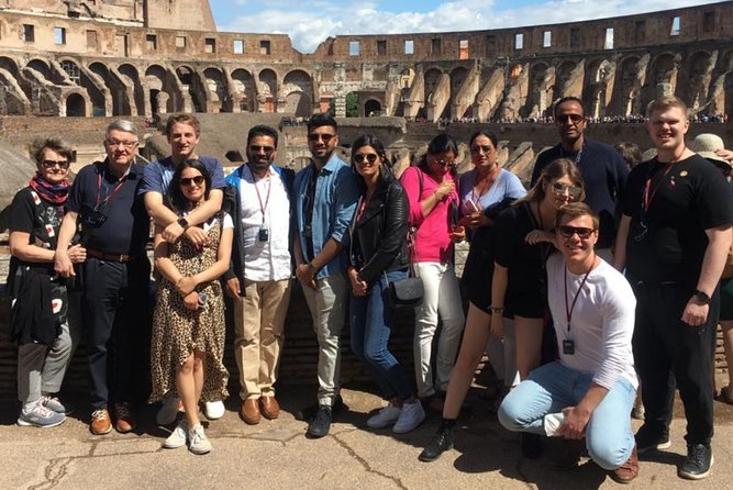 Colosseum Arena Floor Guided Tour- Up To 6 People - Meeting and Logistics