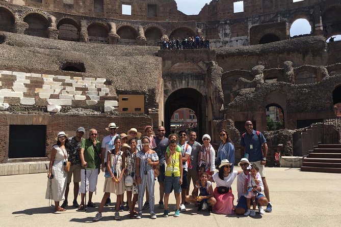 Colosseum Arena Floor Guided Tour- Up To 6 People - Tour Inclusions and Requirements