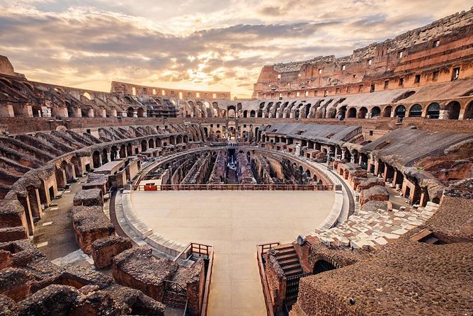 Colosseum Arena Floor, Roman Forum & Palatine Hill Guided Group Tour - Key Points