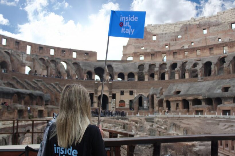 Colosseum Entry with digital audioguide and arena option - Key Points