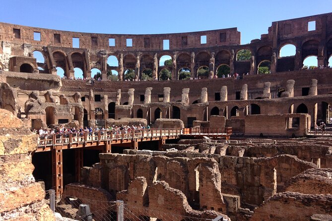 Colosseum Express ARENA FLOOR - Semi Private 7 Pax / Group Tour - Key Points