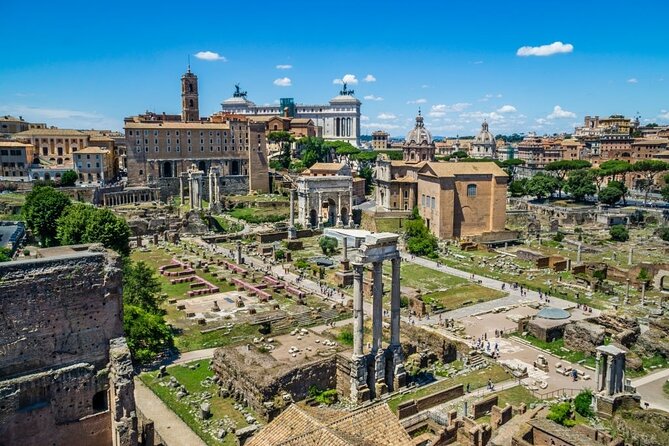 Colosseum Express Tour With Roman Forum & Palatine Hill - Exploring the Colosseum, Roman Forum, and Palatine Hill