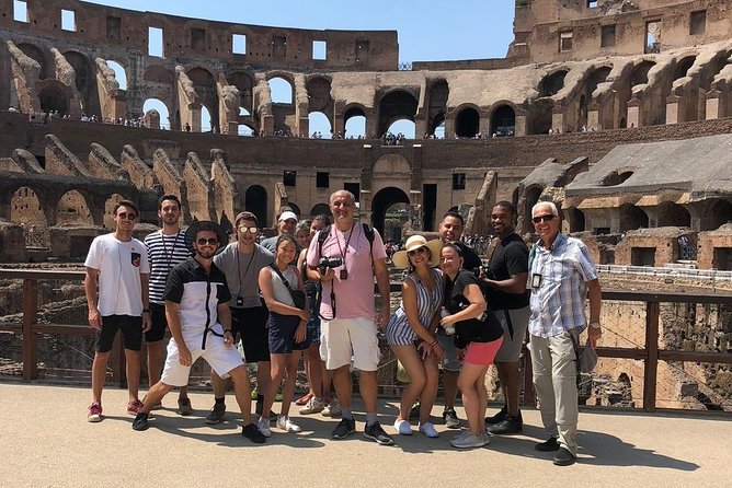 Colosseum Gladiator Arena Floor Complete Tour- Up To 6 People - Participant Requirements