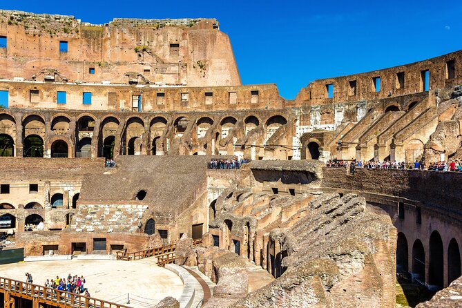 Colosseum Gladiator Arena Floor Complete Tour- Up To 6 People - Tour Group Size and Personalization