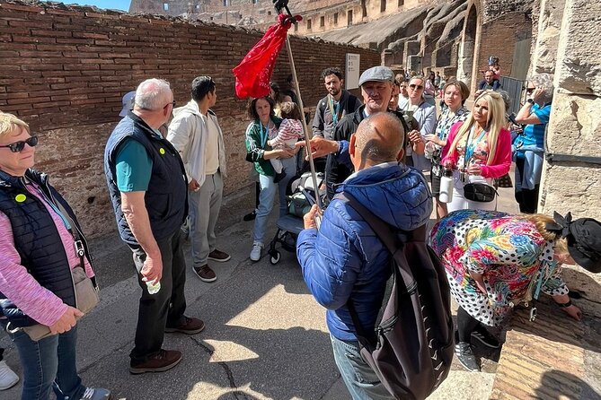 Colosseum With Access to Arena Floor and Ancient Rome - Audio Guide and Guided Tour Experience