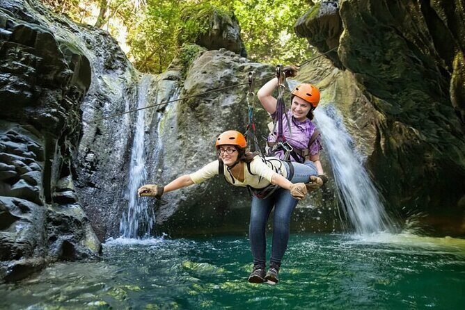 Combo : Damajagua and Zipline Waterfalls with Lunch - Discover the Best of Puerto Plata: Damajagua Waterfalls, Zipline, and City Tour