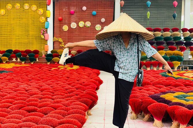 Combo Incense Village Tour with Conical hat and HaThai Art Making - What Makes This Tour Stand Out?