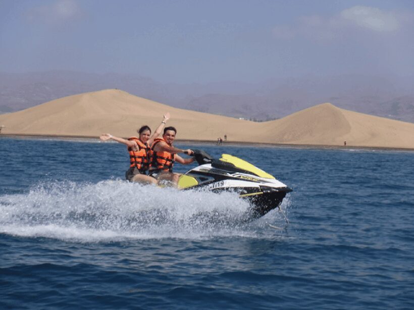 Combo: Rent e-Scooter+optional Rent Jet Ski in Playa Ingles - Introduction: A Practical, Adventurous Way to See Gran Canaria