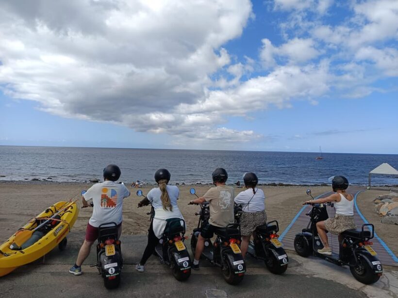Combo: Rent e-Scooter+optional Rent Jet Ski in Playa Ingles - The Value of the Experience