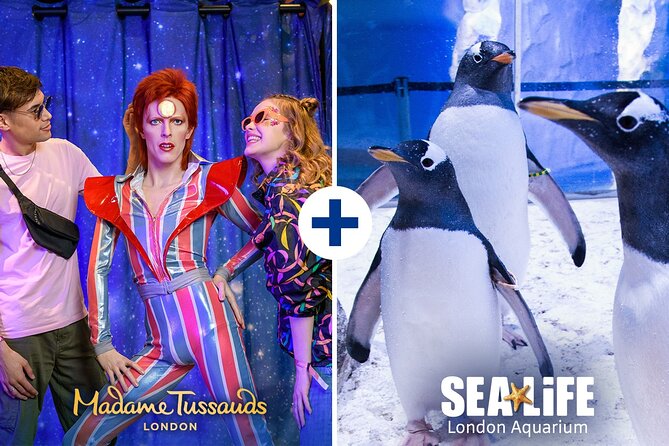Combo Ticket: Madame Tussauds & SEA LIFE London Aquarium - FAQ