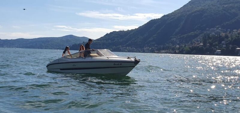 COMO LAKE : 1hr Private Boat Tour with skipper - Key Points