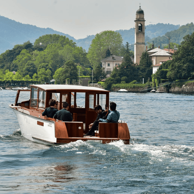 Como: Sunset Shared boat tour with Prosecco aperitif - The Highlights of the Experience