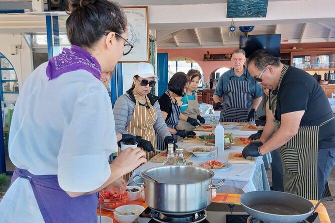 Cooking Class and Wine Tasting in Santorini - Sample Menu