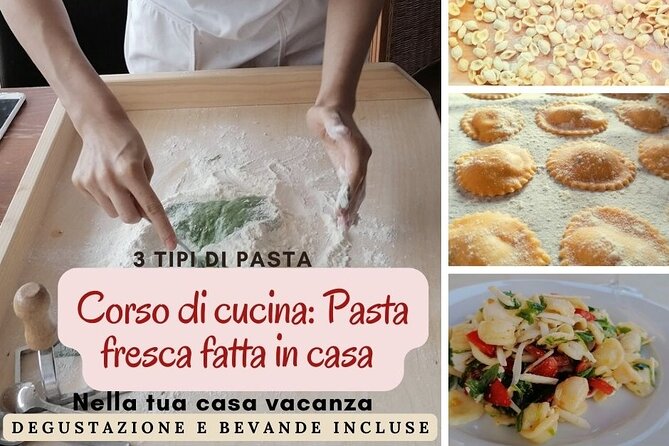 Cooking Class in Your Accommodation: Fresh Handmade Pasta - Experience and Logistics