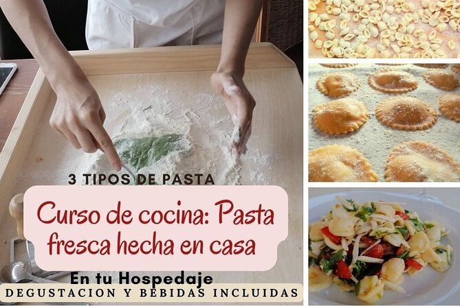 Cooking Class in Your Accommodation: Fresh Handmade Pasta - Cancellation and Booking Information