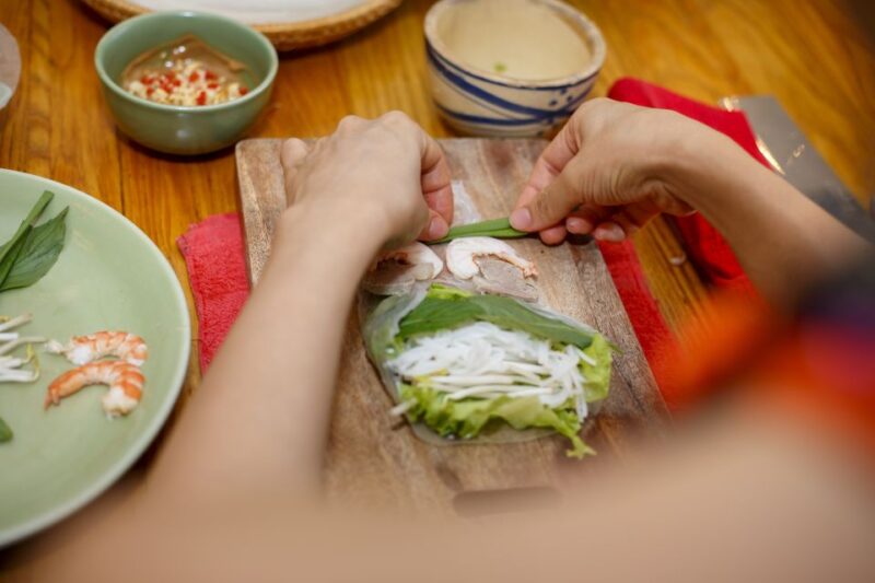 Cooking Class with Ben Thanh Market visit - The Recipes and Results