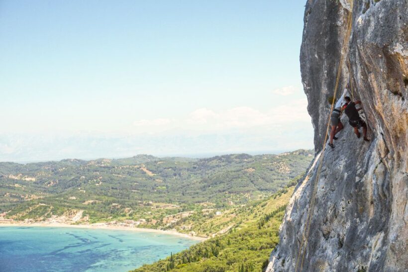 Corfu: Rock Climbing for Beginners - A Scenic Introduction to Climbing with a Greek Twist
