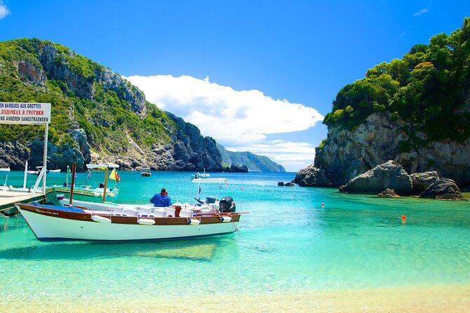 Corfu Shore Excursion with Relaxing Beach Break or Cave Boat Trip - Frequently Asked Questions