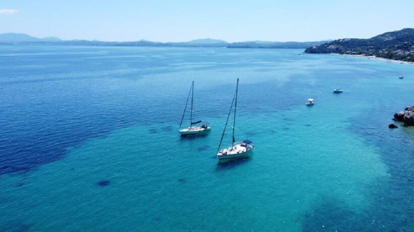Corfu:Private Sailing Cruise to the Caves of northeast coast - An In-Depth Look at the Corfu Private Sailing Experience