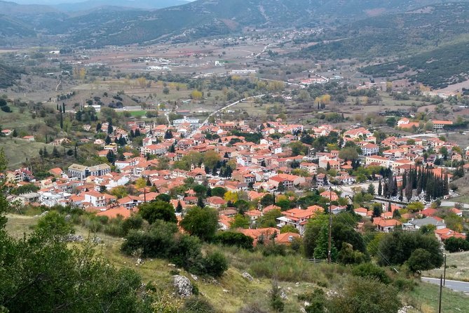 Corinth, Cave of Lakes, Odontotos Railway Private Tour With Greek Lunch Included - Visiting Ancient Corinth