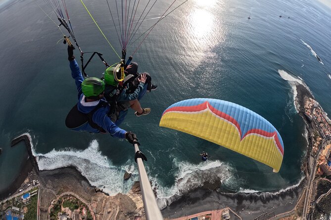 Costa Adeje paragliding, the best tandem flight in Tenerife - Key Points