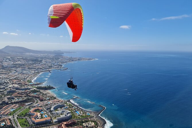 Costa Adeje paragliding, the best tandem flight in Tenerife - Value for Money