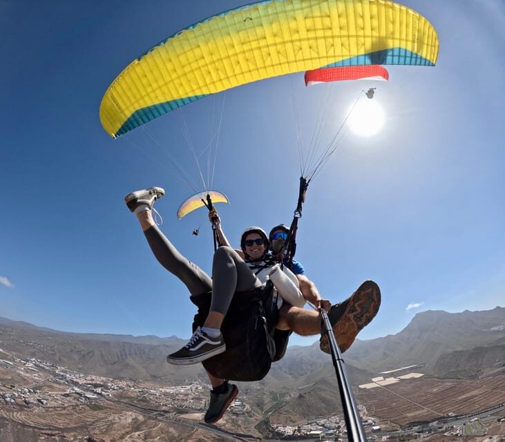 Costa Adeje: Tandem Paragliding Experience with Hotel Pickup - The Experience and Safety
