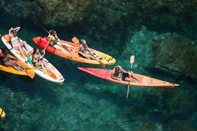 Costa Brava Kayaking and Snorkeling Small Group Tour with Lunch - Key Points