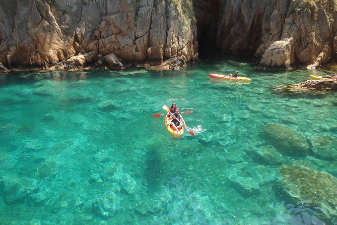 Costa Brava Kayaking and Snorkeling Small Group Tour with Lunch - The Itinerary in Detail