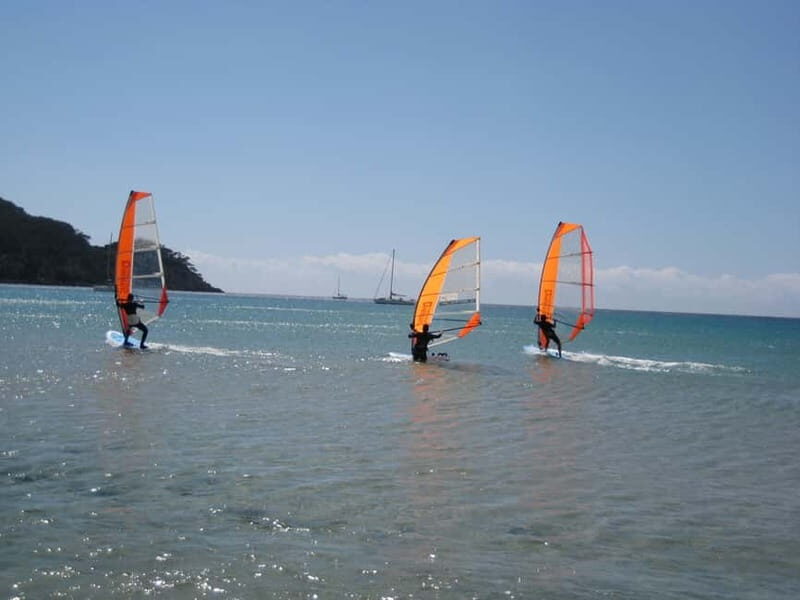 Costa del Sol: Beginner class Dynamic Windsurfing - The Itinerary in Detail