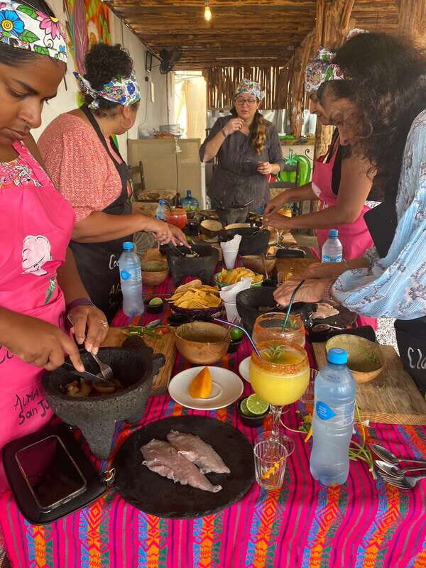 Costa Maya :Cooking Class +Margaritas & Mezcal tasting - Key Points