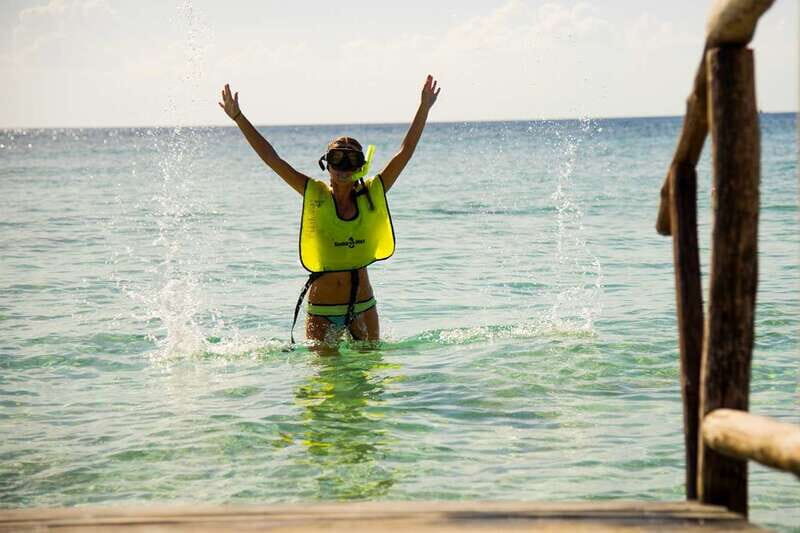 Cozumel Experience: ATV Wild Ride and Clear Boat Adventure - Relaxing at Playa Uvas Beach Club