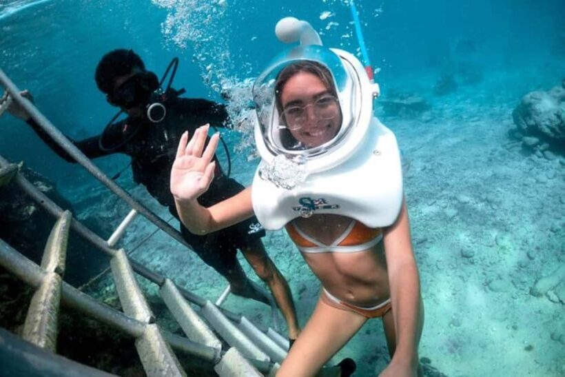 Cozumel: SeaTrek Underwater Helmet Diving Experience - What is the SeaTrek Underwater Helmet Diving Experience?