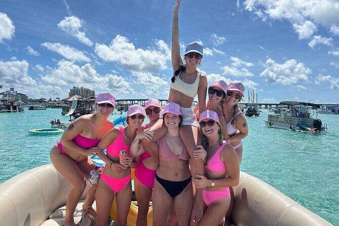 Crab Island Party!! Lily Pad, Paddleboard, Speaker & Cooler - What Makes This Tour Stand Out