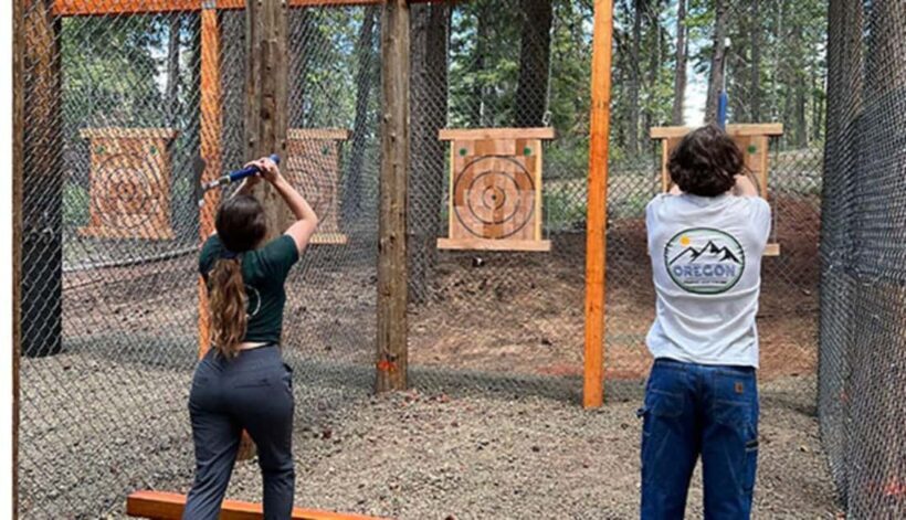 Crater Lake Axe Throwing Experience - A Practical Look at the Crater Lake Axe Throwing Experience
