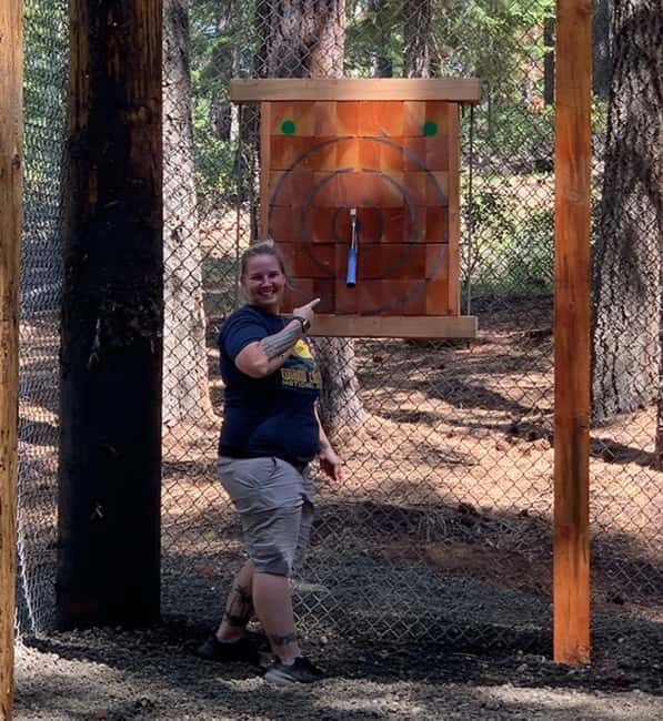Crater Lake Axe Throwing Experience - Final Thoughts