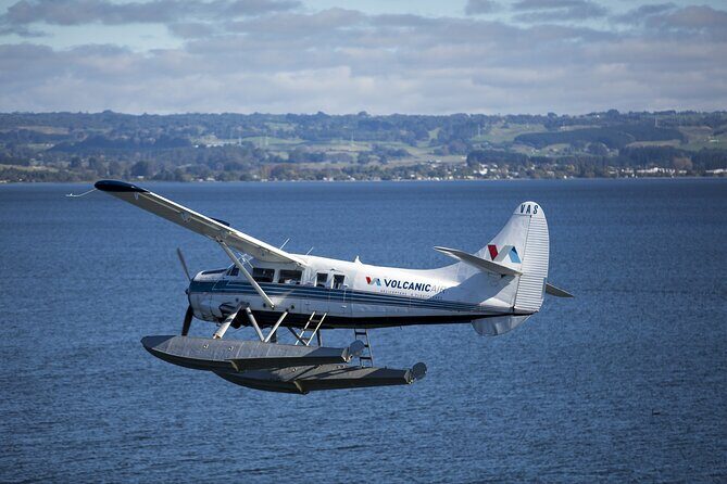 Crater Lakes Scenic Flight with Natural Hot Pool Bathing by Floatplane - Summary