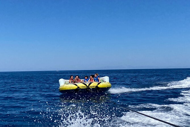 Crazy Sofa 15-Minutes Riding in Traganou Beach - Riding the Crazy Sofa at Traganou Beach: A Fun and Unconventional Water Sport in Rhodes