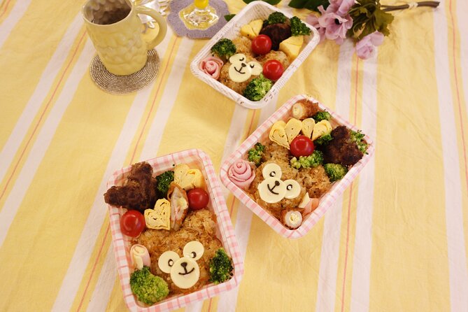 Create a Kawaii Teddy Bear Bento in Tokyo - Cooking the Kawaii Teddy Bear Bento
