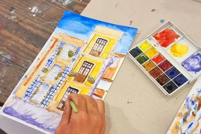 Create Watercolour With Hugo Do Lago in Porto - What to Expect During the Session